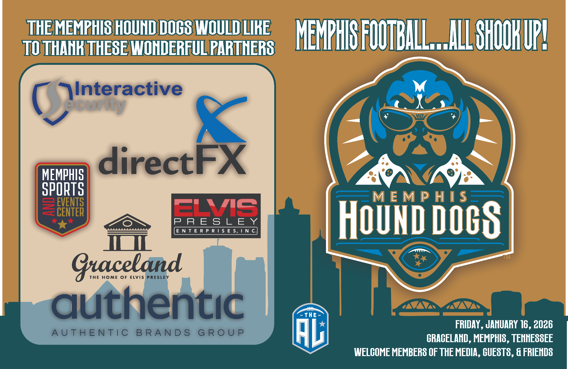 Memphis Hound Dogs - The Arena League™ - Pro Arena Football